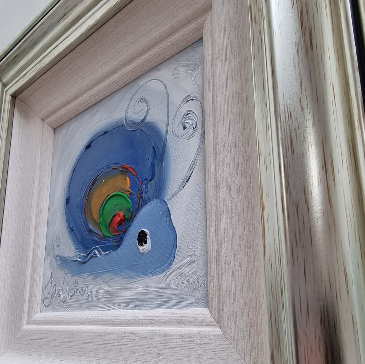 Leo the Snail - Original Oil Painting – Dawn Crothers Artist