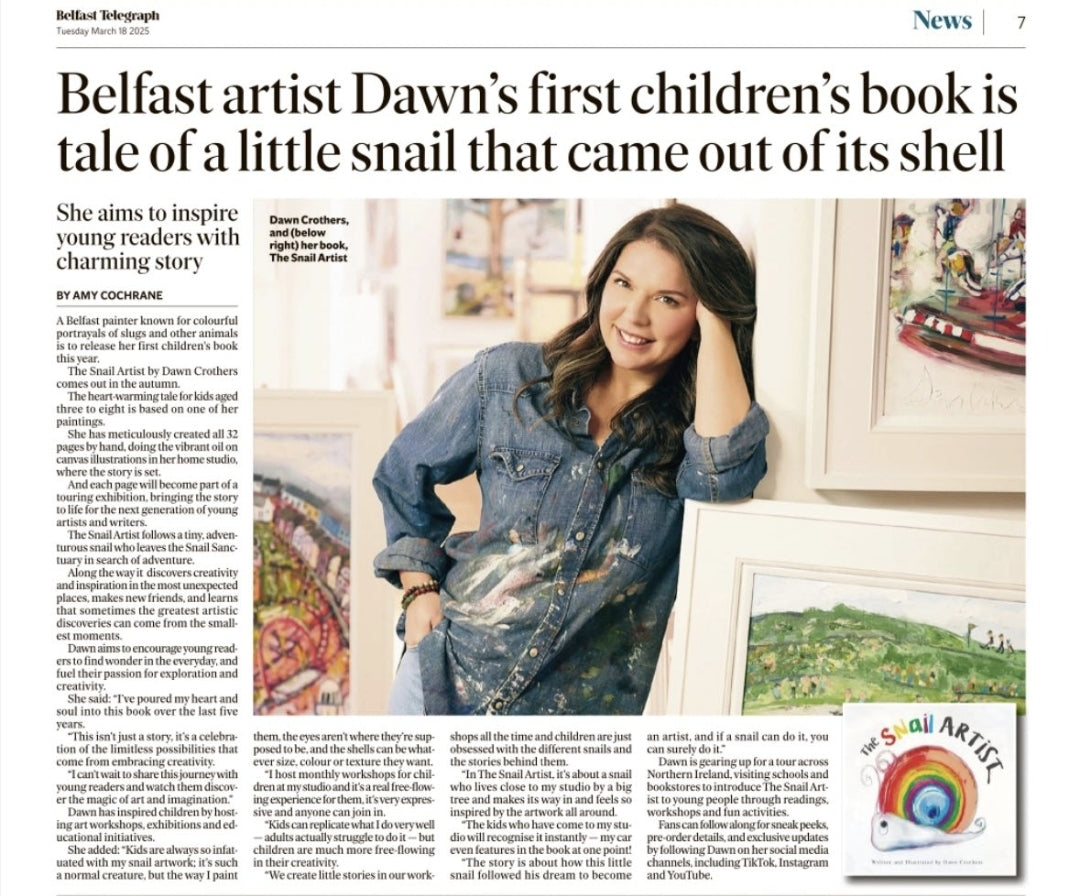 Belfast Artist Dawn Crothers Set to Launch Debut Children's Book, The ...