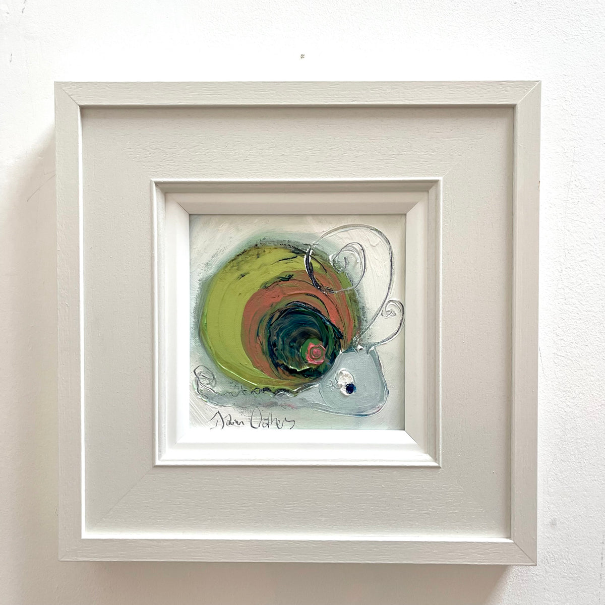 Patrick the Snail - Original Painting – Dawn Crothers Artist