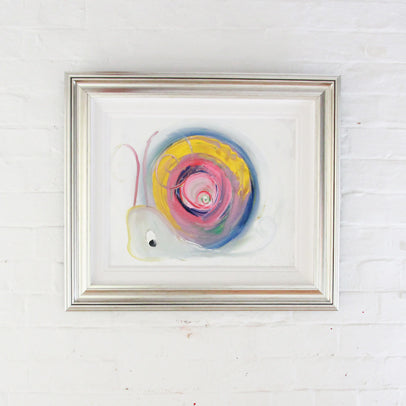 Barbara the Snail - Original Painting by Dawn Crothers – Dawn Crothers ...